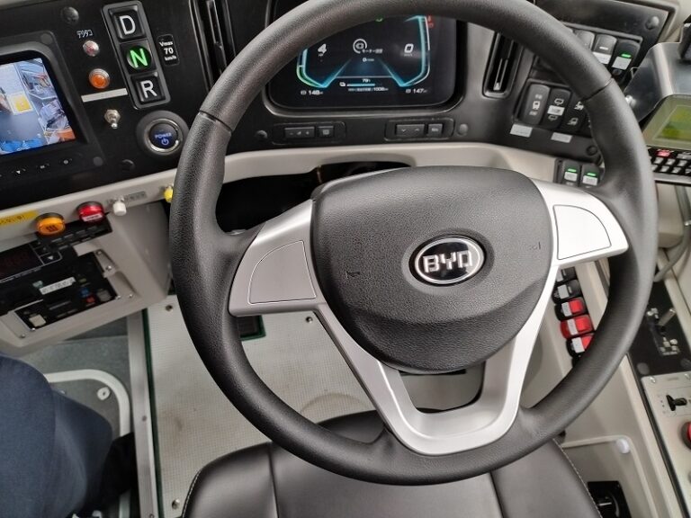 電気バスBYD_J6の各部紹介 スペック・充電・価格表は前回を参照 | トラックバスのすすめ